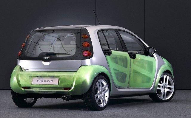 The Car Enthusiast | image gallery | 2005 Smart ForFour Style concept